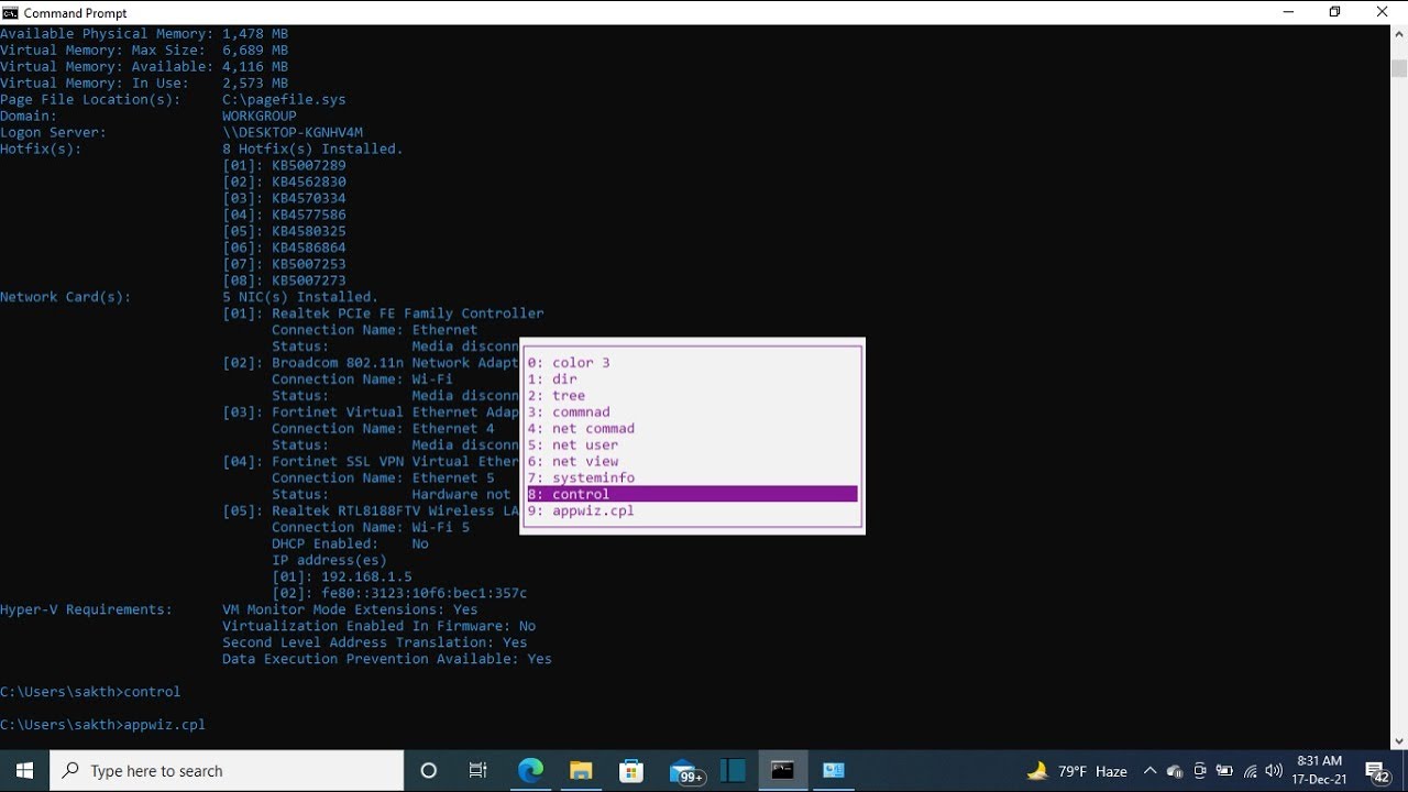 How To Hide Files Using Windows Commands Tricksdos Commands Useful 1093