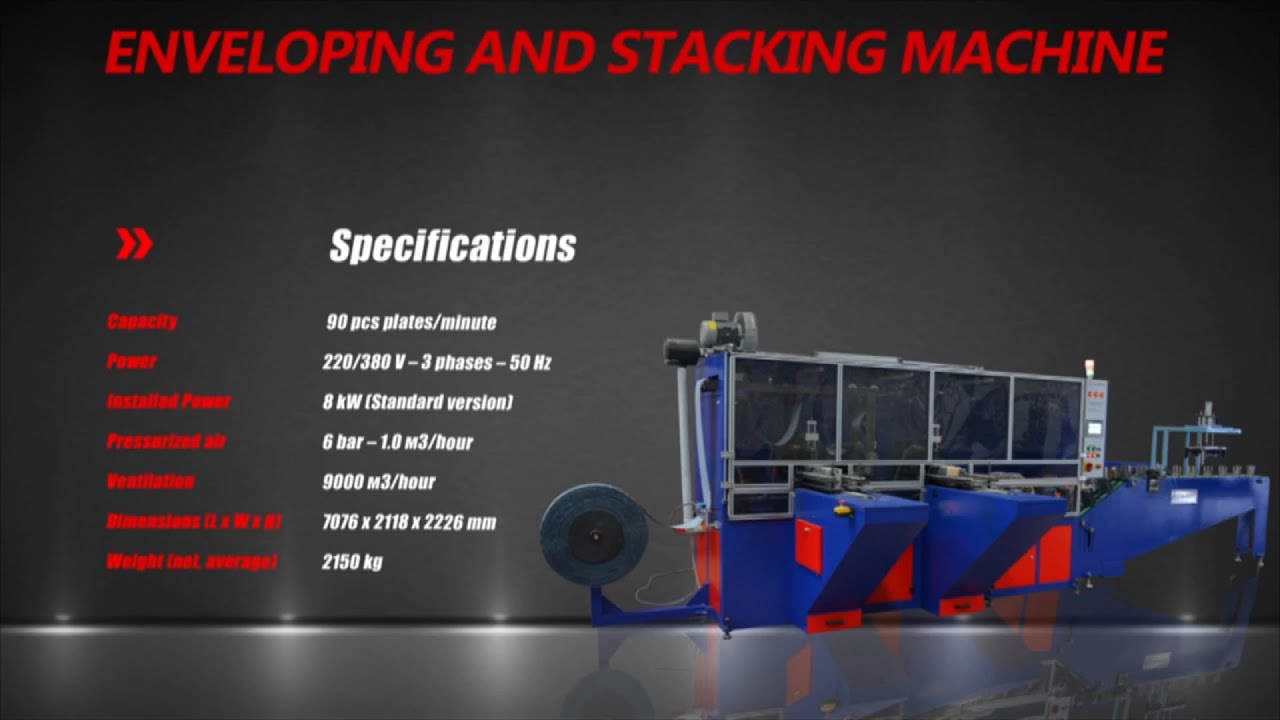 Enveloping and Stacking Machine | GT1.0 - YouTube
