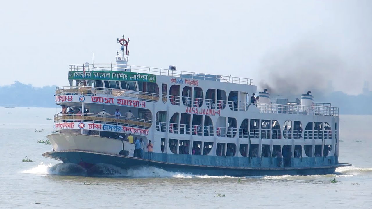 Sattar Shipping Lines AASA JAAWA-4 Launch | Passenger Vessel For Dhaka ...