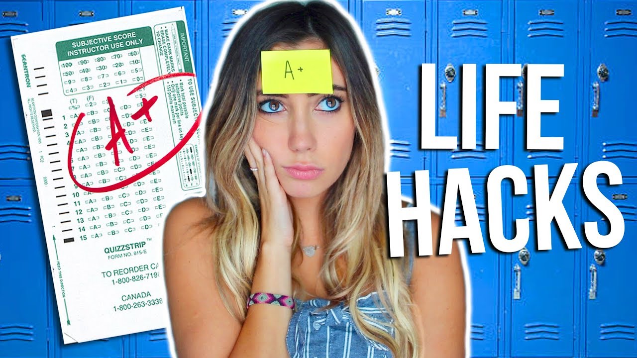 10 Back To School LIFE HACKS Everyone Should Know!! 2017 - YouTube