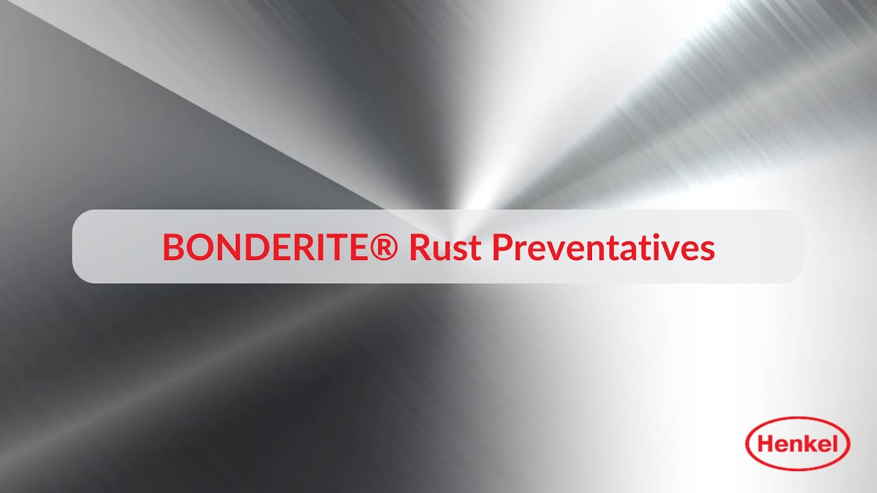 BONDERITE® Rust Preventatives - YouTube