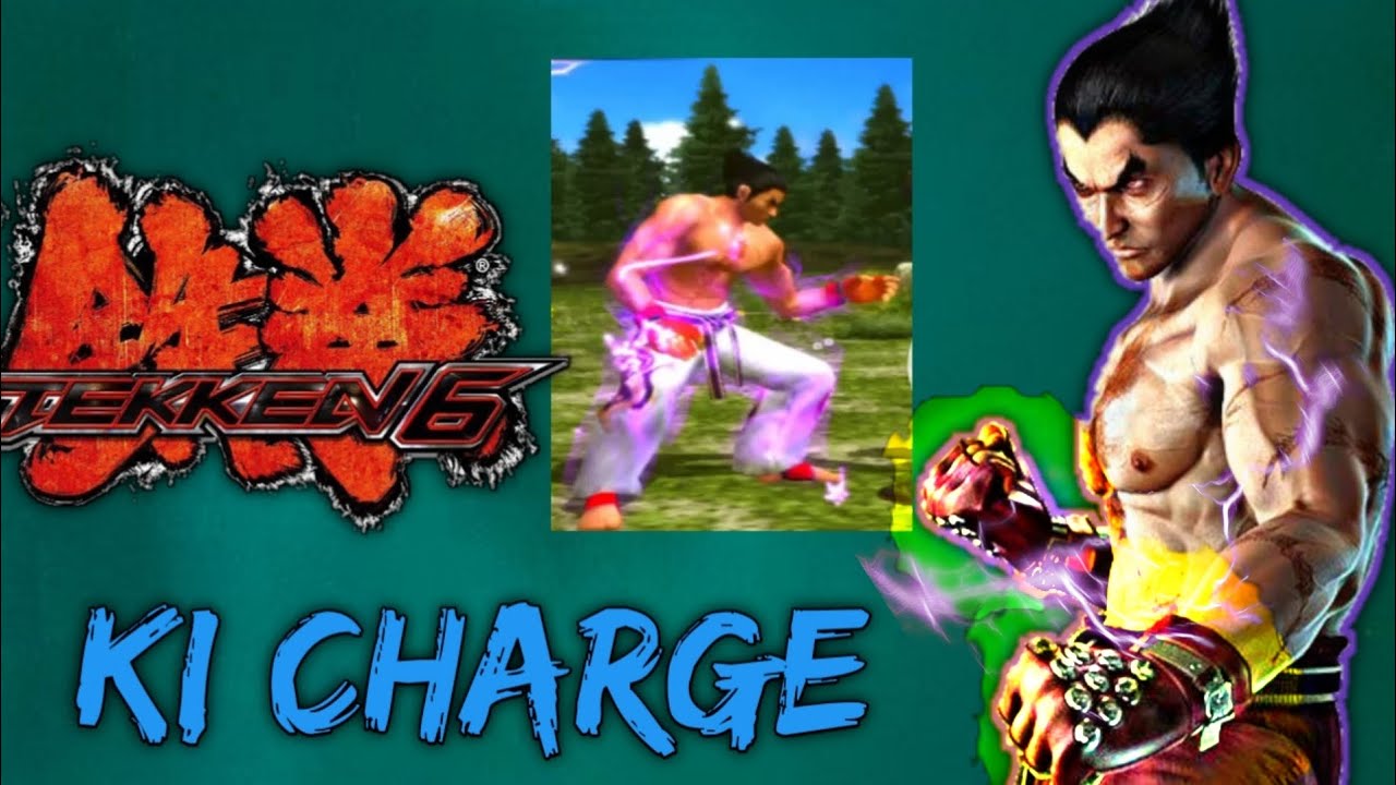 How to Ki Charge Easily in Tekken 6(PSP) - YouTube