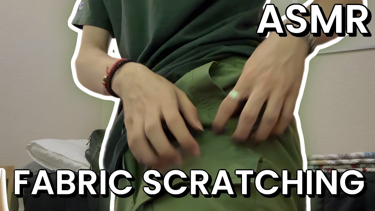 *ASMR* FABRIC SCRATCHING - lofi - YouTube