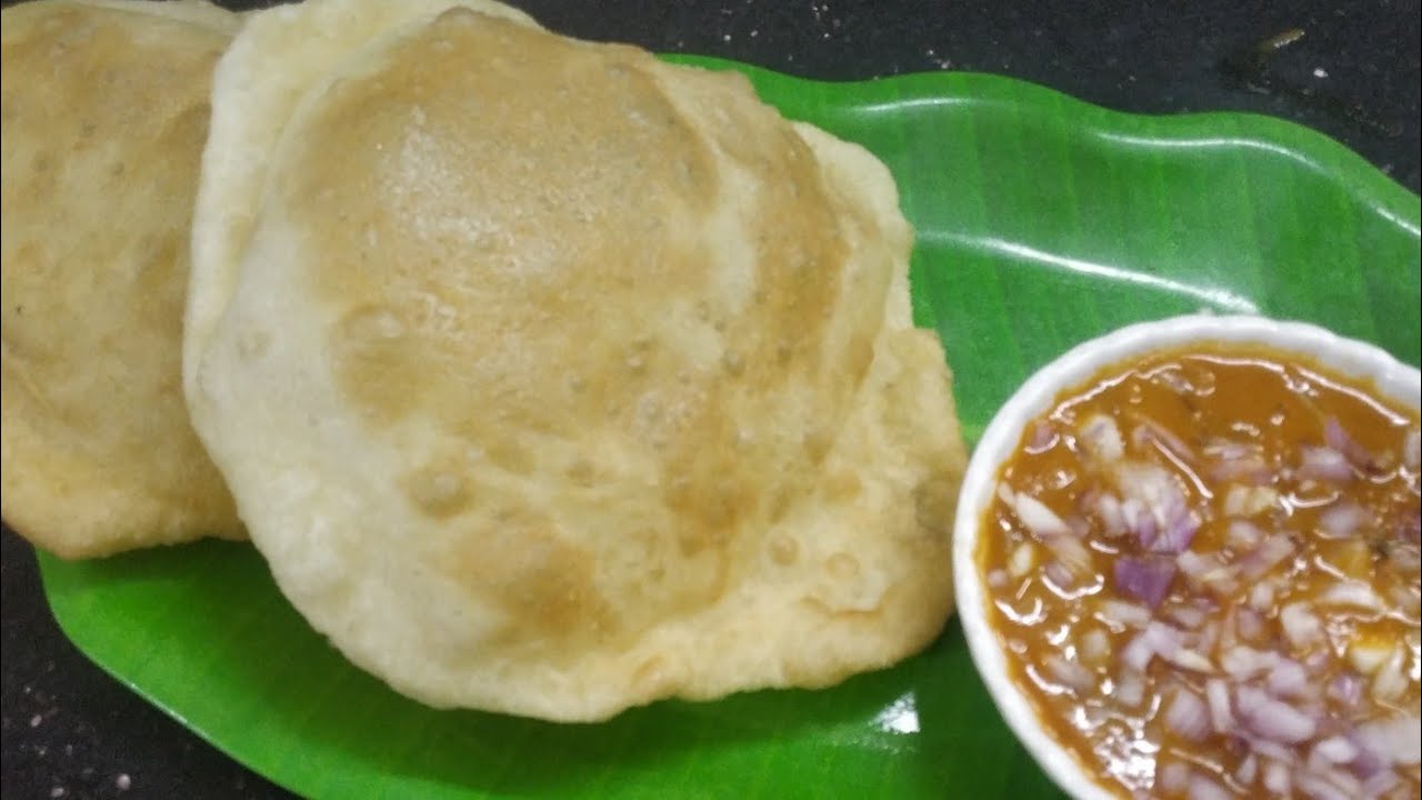 சோளா பூரி | poori recipe | morning tiffin | tasty recipe - YouTube
