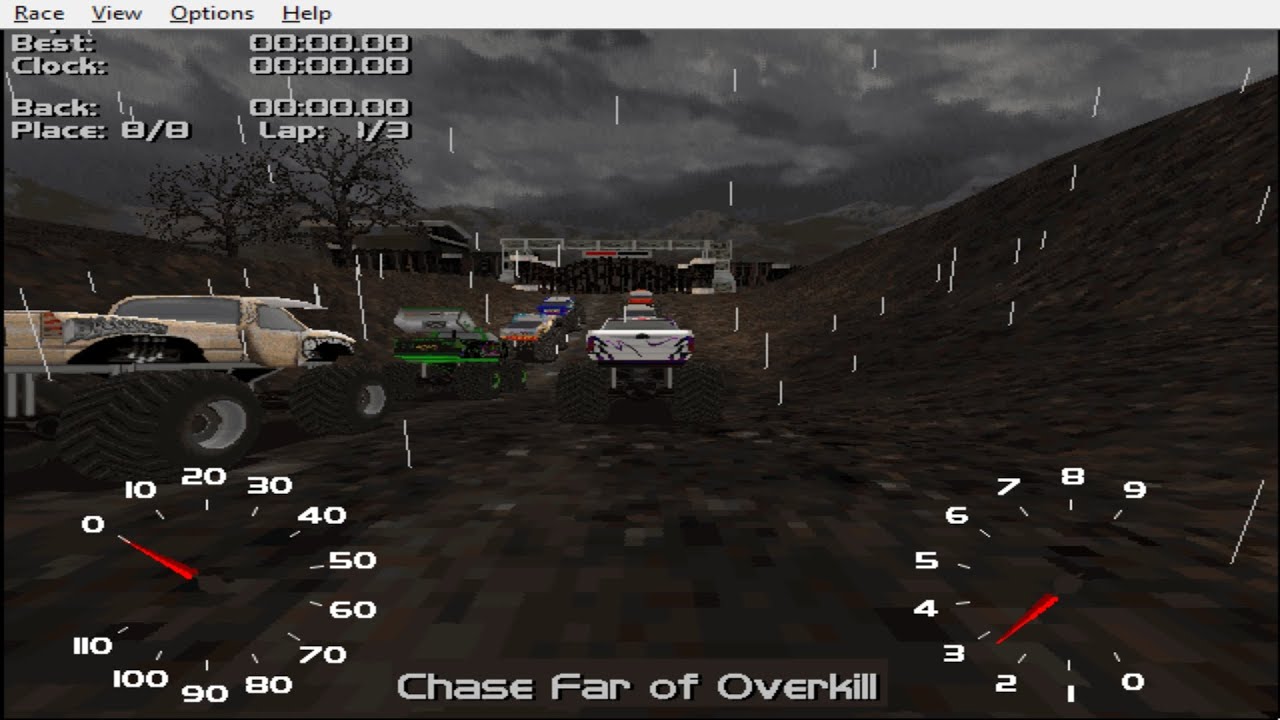 Monster Truck Madness 2 | The Graveyard [3 Laps] | Overkill [HD] - YouTube