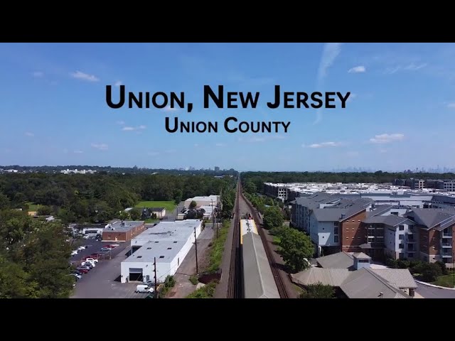 Union Township New Jersey Hagstrom's Street And Road Map Of Union