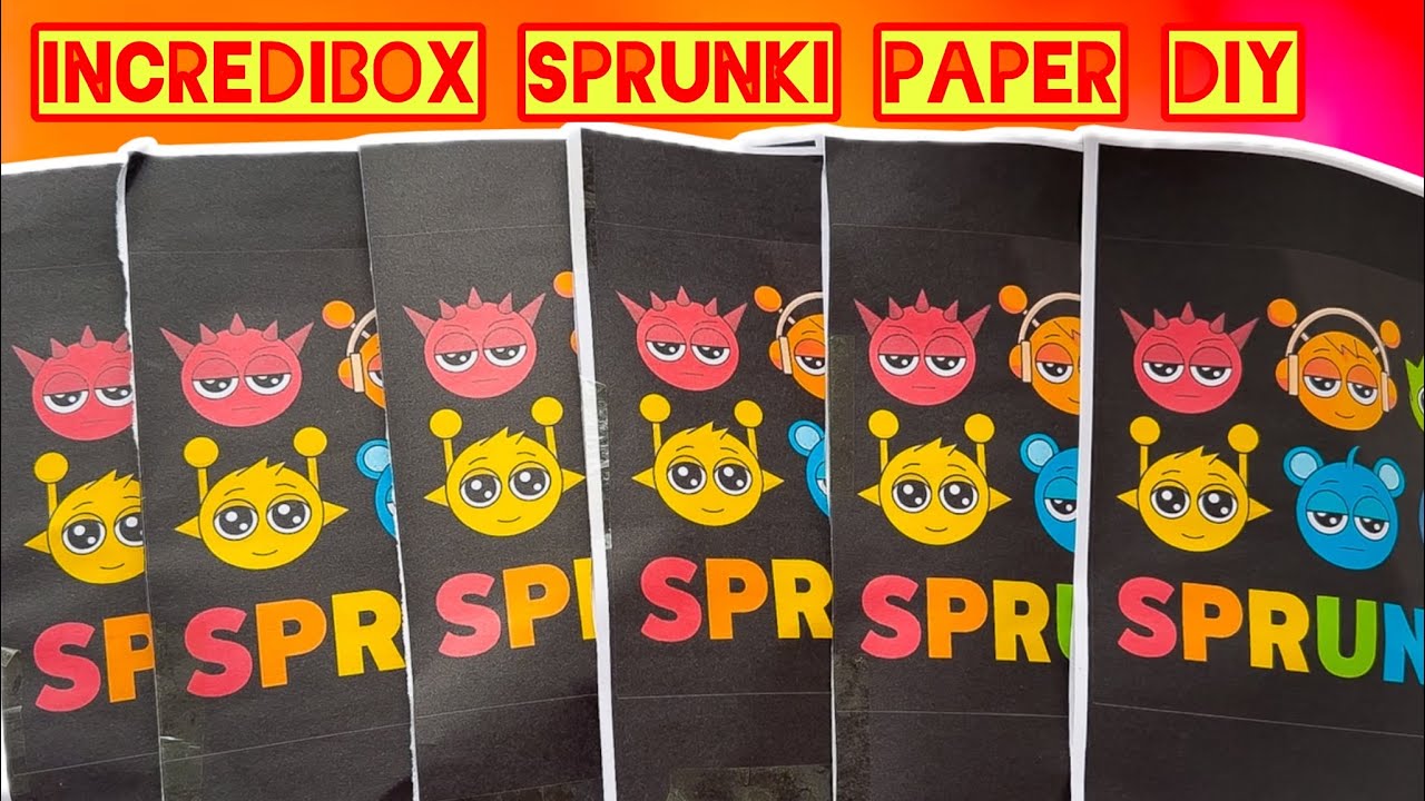 Incredibox Sprunki and Sprunki paper diy 2 - YouTube