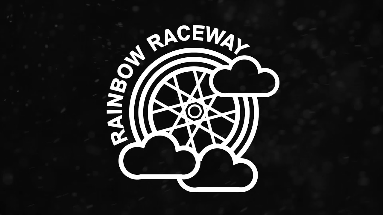 Rainbow Raceway + eatART logo test - YouTube