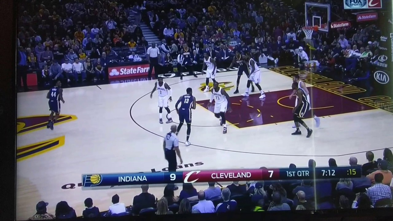 Paul George Dunks on Lebron James - YouTube