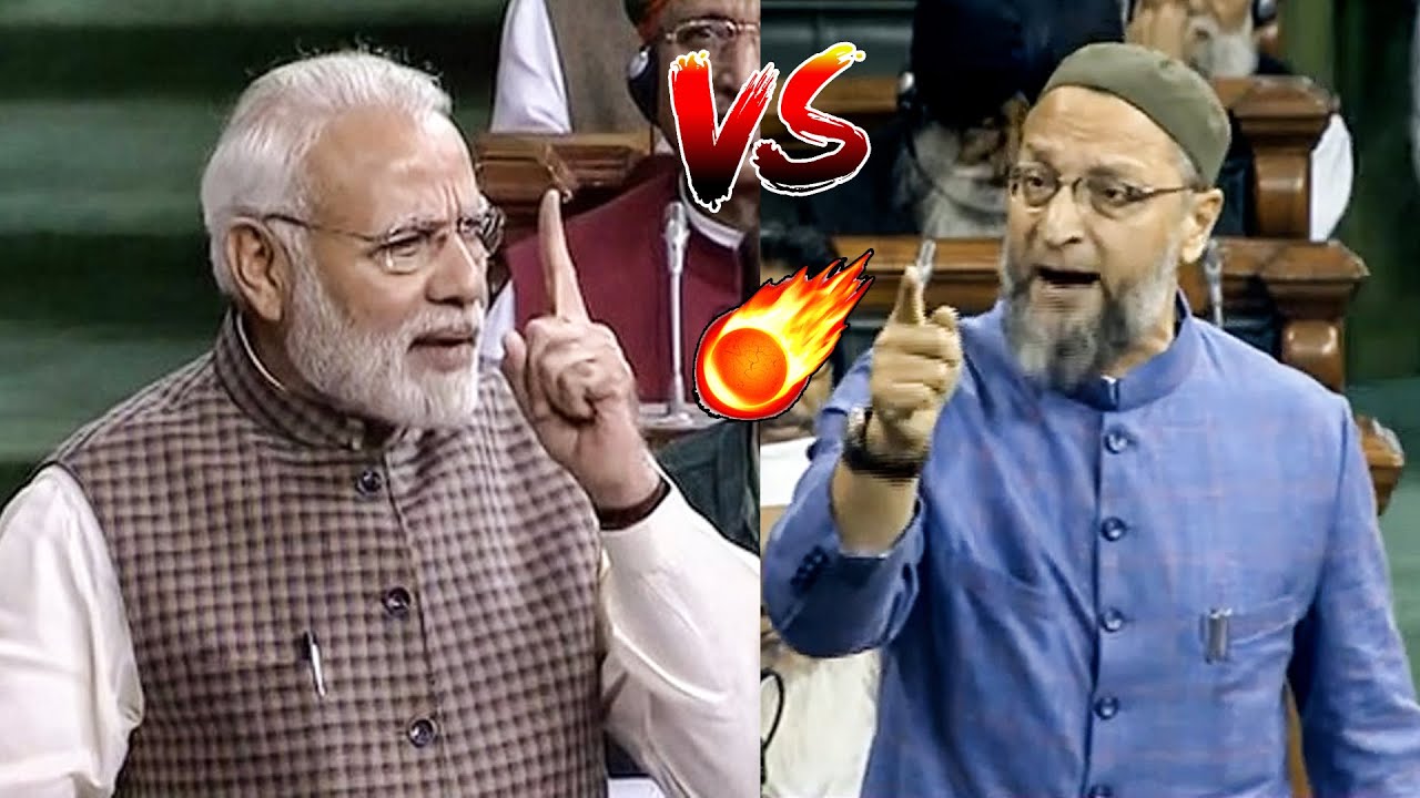MP Asaduddin Owaisi vs PM Narendra Modi🔥: Speech In Lok Sabha | Owaisi ...