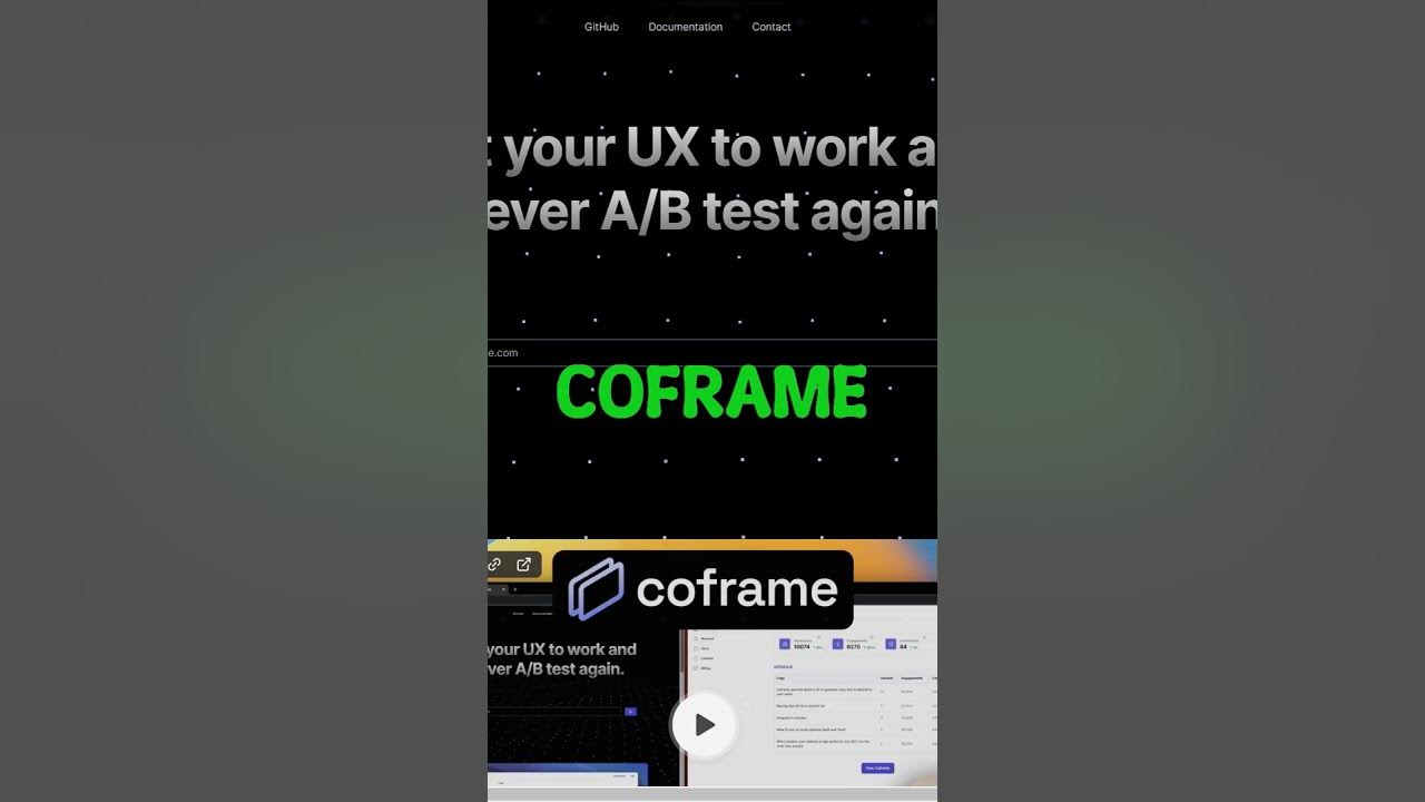 AI Tools - Coframe #shorts - YouTube