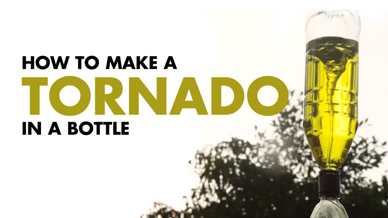 How to make a Tornado in a Bottle? | "DIY Vortex in Bottle ...
