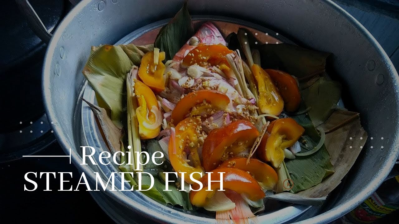 Steamed fish recipe|| Resepi stim ikan - YouTube