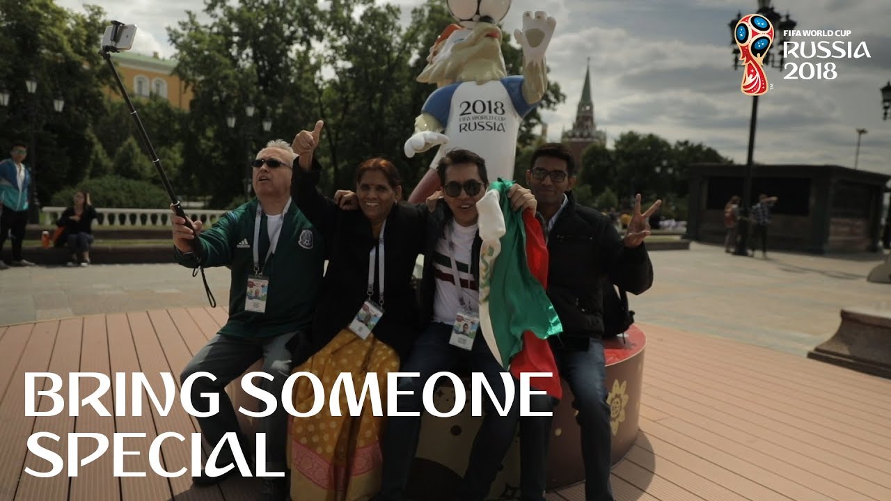 Bring Someone Special fans experience the opening match - YouTube