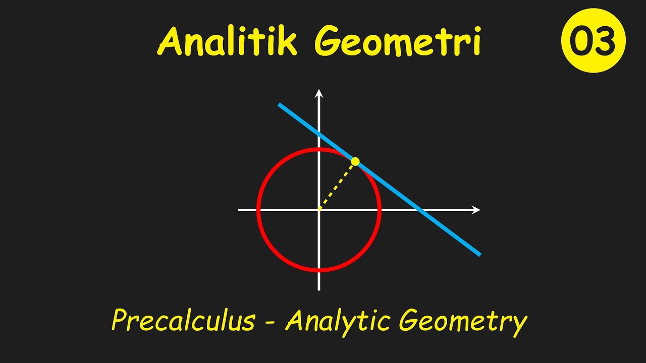 Analitik Geometri (Analytic Geometry) Precalculus Ders Anlatımı - YouTube