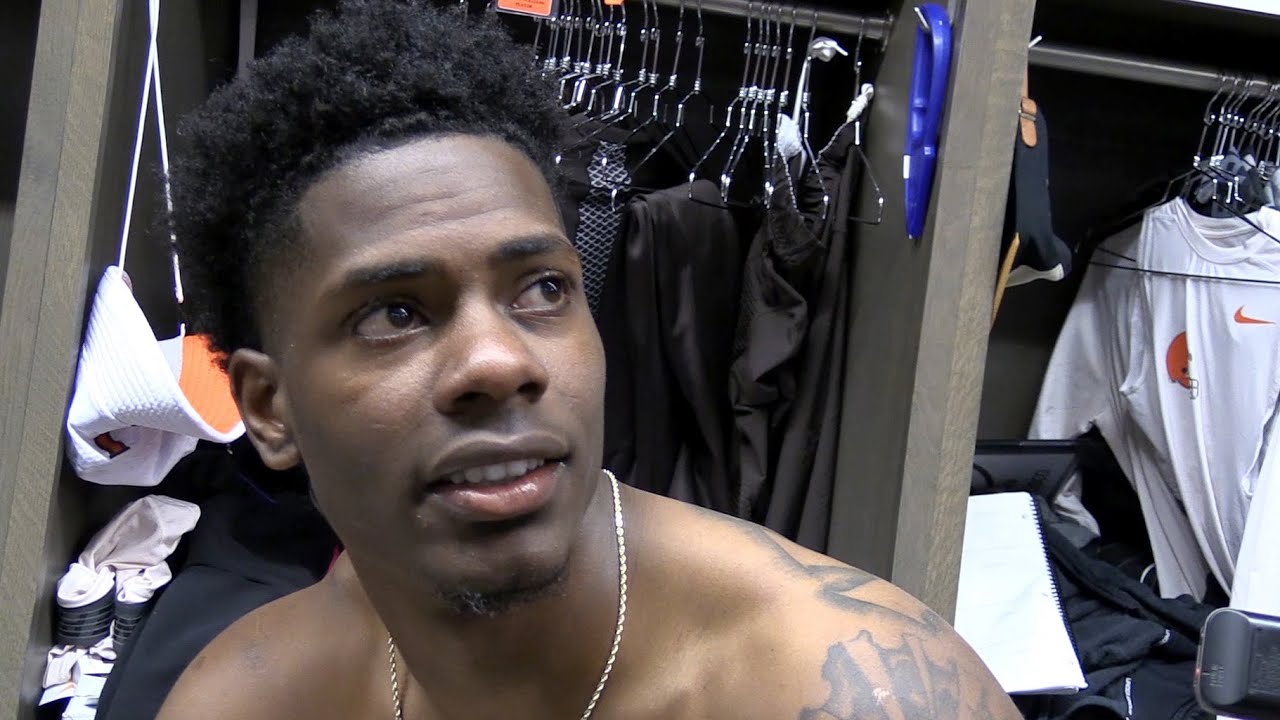 Greedy Williams on coming back from hamstring injury - YouTube