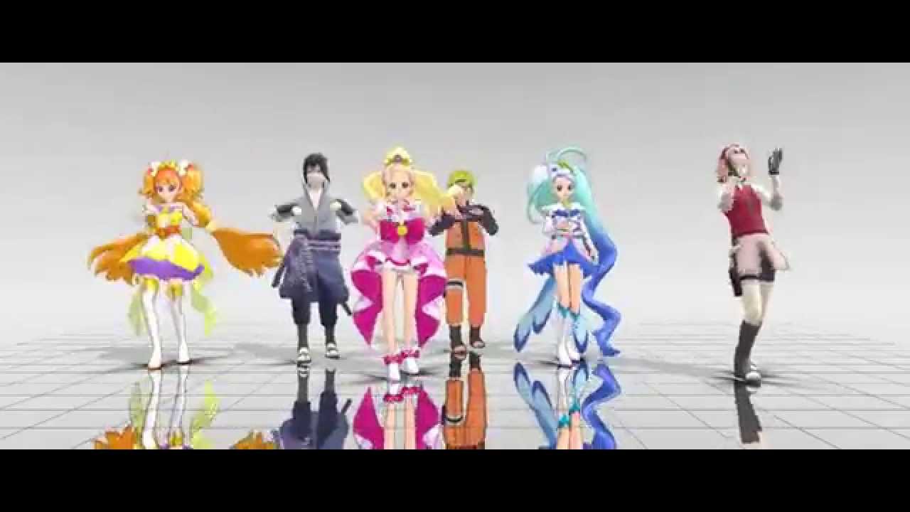 [MMD] Cross-over Party - Die Young - YouTube
