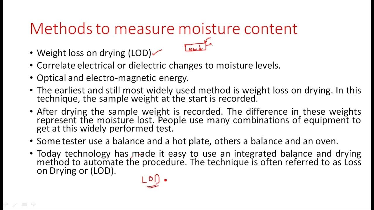 Moisture Measurement | Methods | Electrical Instruments ( EIM ) | Lec - 73 - YouTube