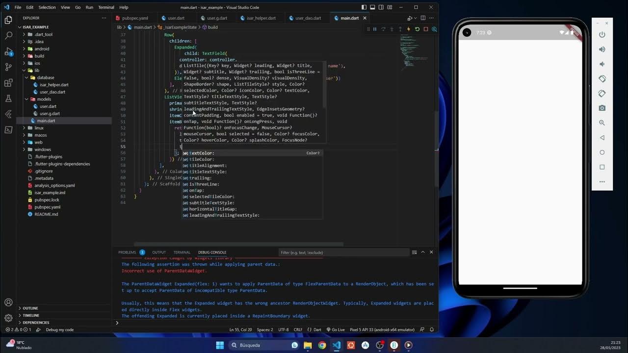 Cómo implementar una base de datos local en Flutter con Isar (Parte II ...
