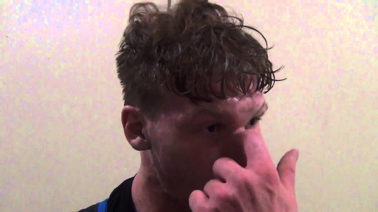 Conner Hartman (Duke) after 2nd rd 197 win at 2014 NCAAs - YouTube