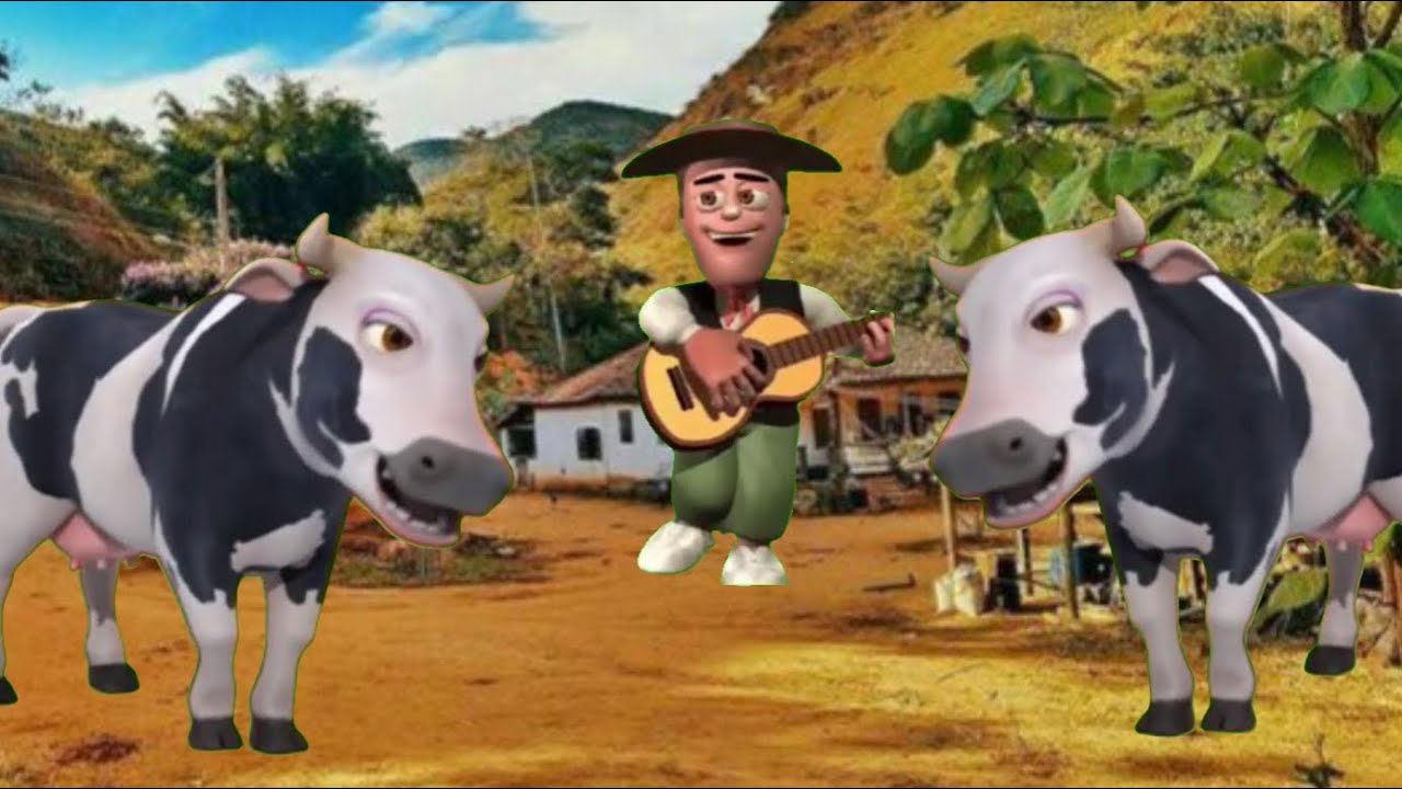 Lá vaca lolla dançante Muy animada - YouTube