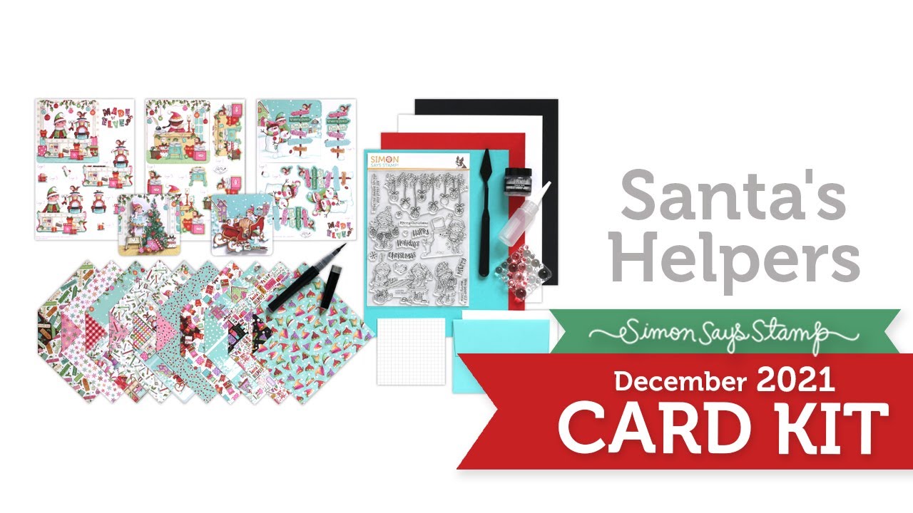 Card Kit Reveal and Inspiration: Santa's Helpers - YouTube