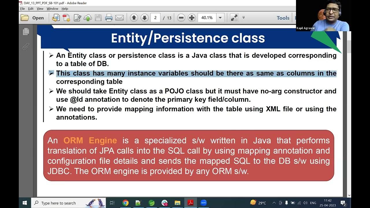 13 Difference between SQL and JPQL, Named and Native query - YouTube