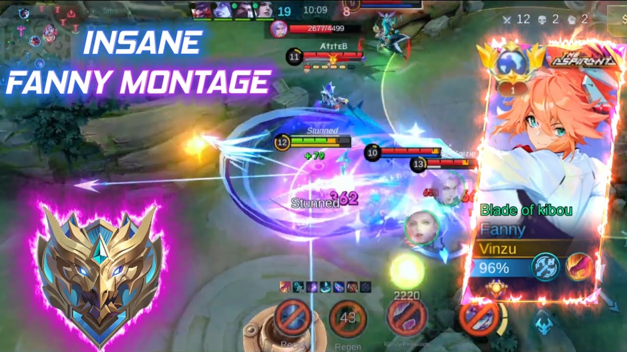 Insane gameplay of hero fanny - Fanny Aggressive Gameplay2025 -Vinzu ...