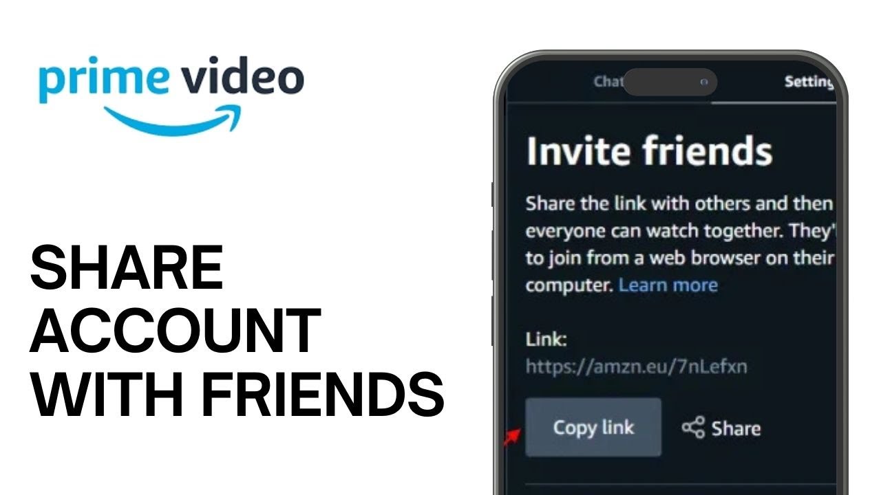 How to Share Amazon Prime Account with Friends - YouTube