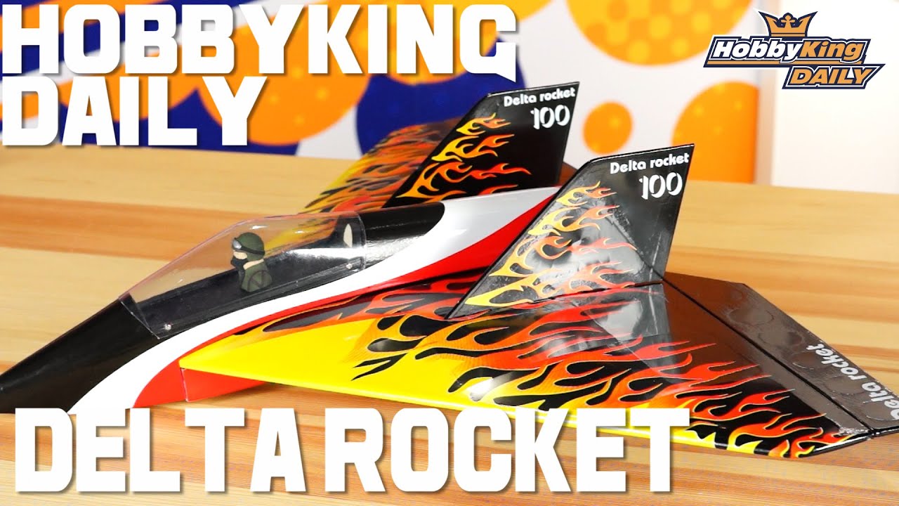 Delta Rocket High Speed Wing - HobbyKing Daily - YouTube
