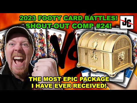 MOST EPIC PACKAGE! FOOTY CARD BATTLES | 2023 AFL TEAMCOACH - YouTube