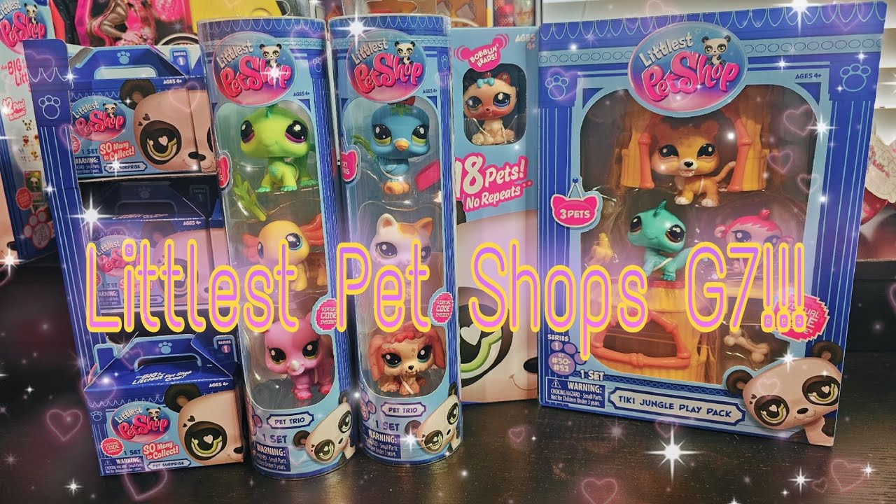 Littlest Pet Shop G7 Haul!!! - YouTube