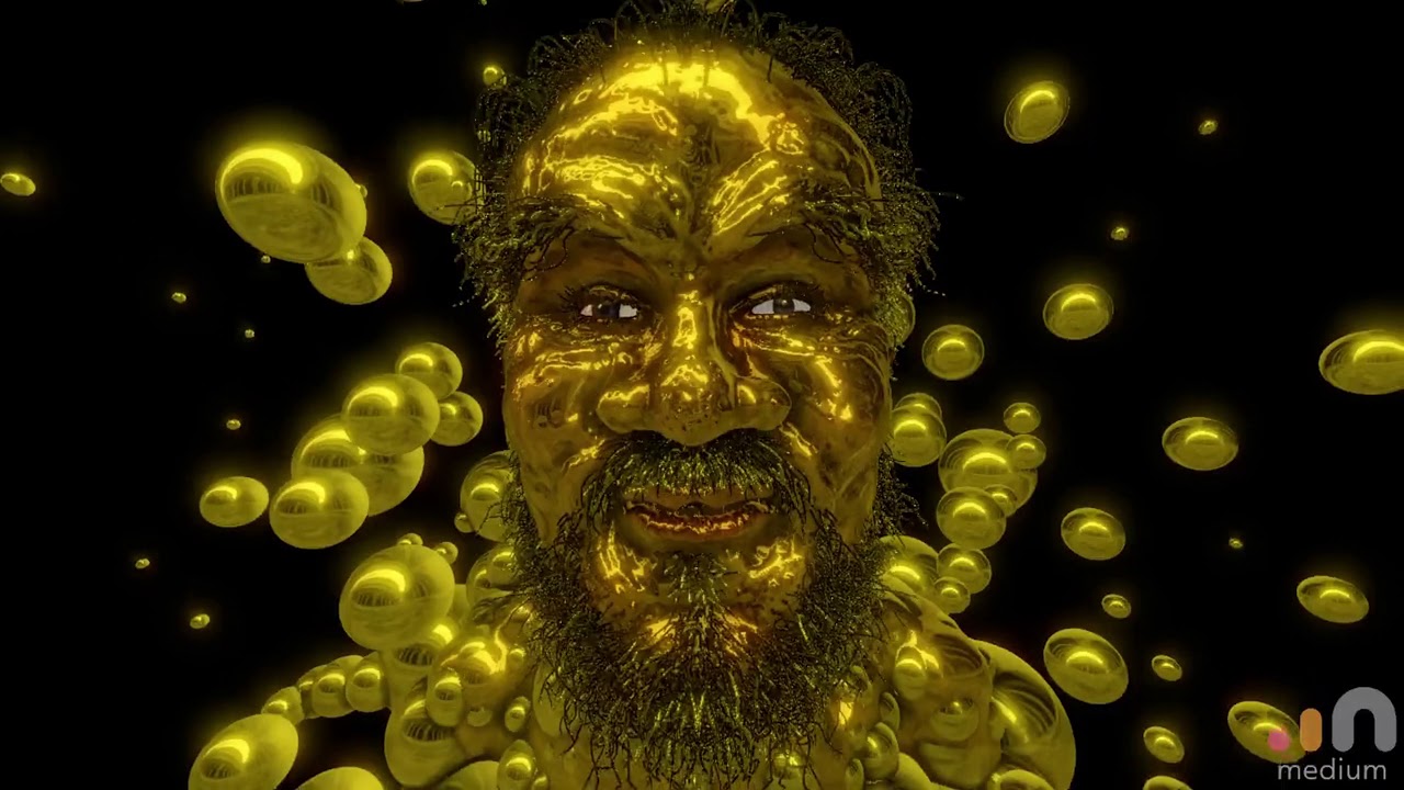 Oculus Medium: "Gold Man". (4K) - YouTube