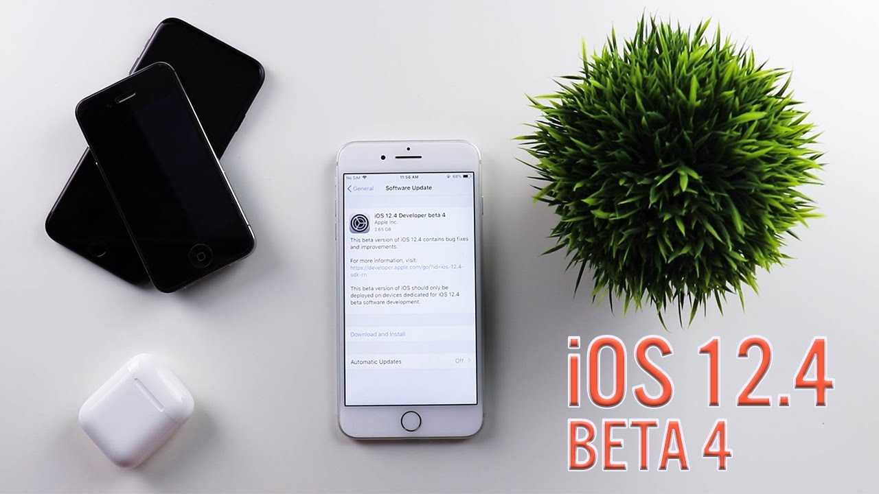 iOS 12.4 Beta 4 Released! | What's New? - YouTube