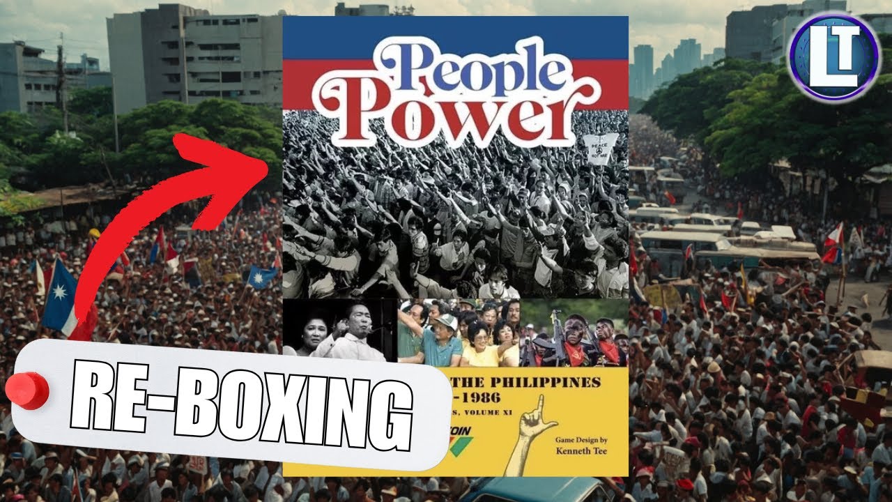 PEOPLE POWER: Reboxing / COIN Series Game By GMT Games - YouTube