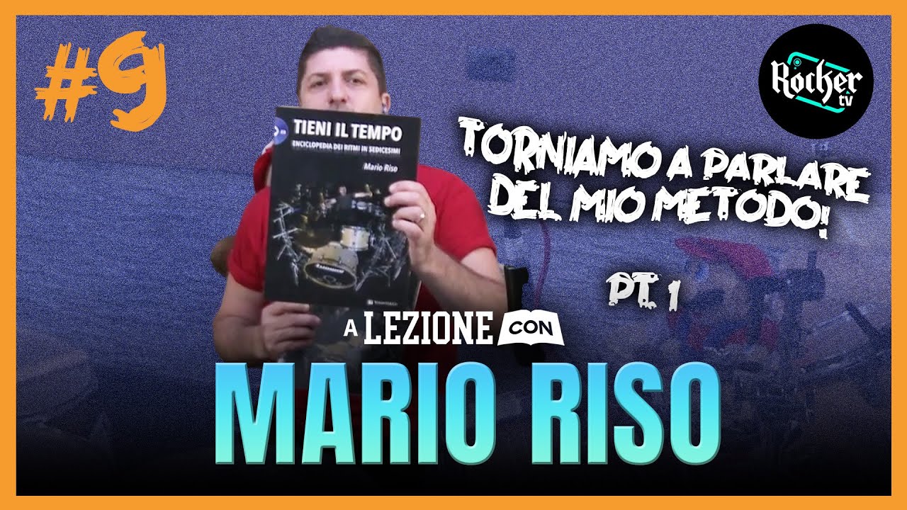 🥁 A LEZIONE CON... : Mario Riso - #9 🥁 Tieni il Tempo (pt.1) - YouTube