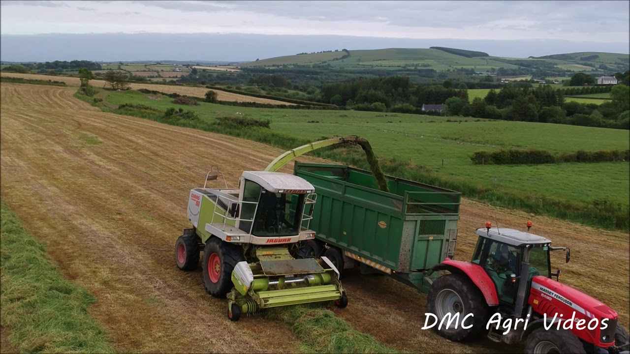 Old School Silage 2019 - Claas 860 - YouTube