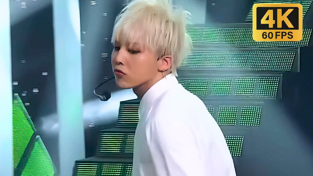[4K 60FPS] G-DRAGON - WHO YOU? (니가 뭔데) @ SBS Inkigayo 20130922 [繁中字 CC/ ENG CC] - YouTube
