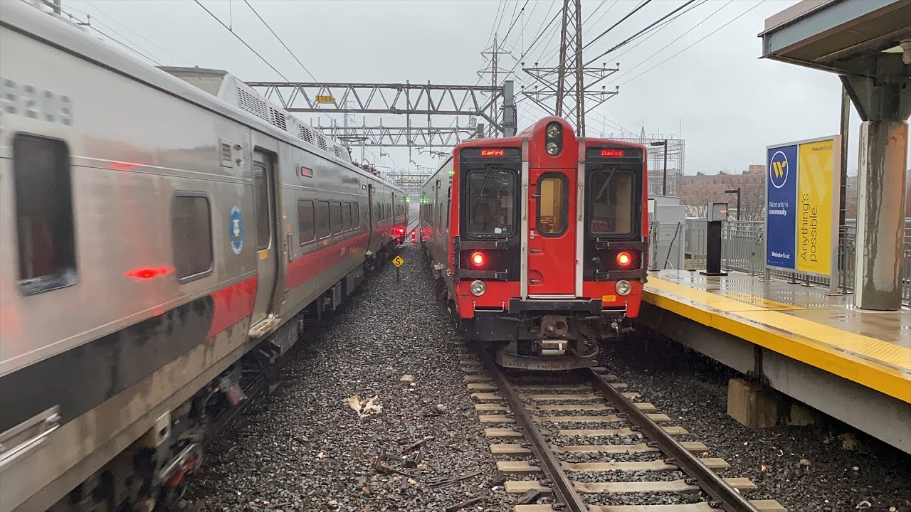 Metro-North Commuter Railroad New Haven Line Action (3/25/23) - YouTube