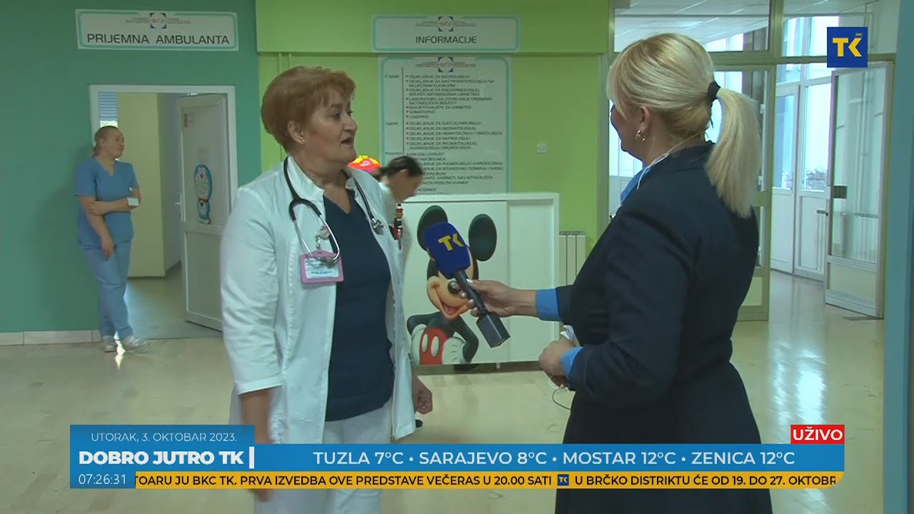 DOBRO JUTRO TK | dr. Selma Selimović, dječiji pulmolog - YouTube