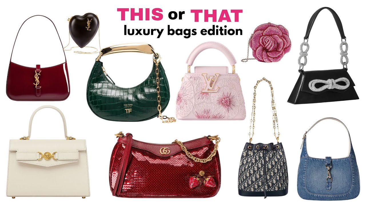 Pick your favourite luxury bags | This or That | luxury handbags ...