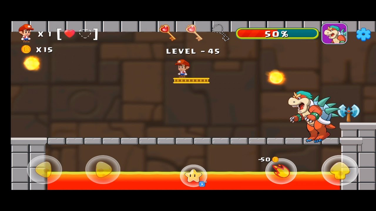 Super bobby runner adventure gameplay level 45 - YouTube