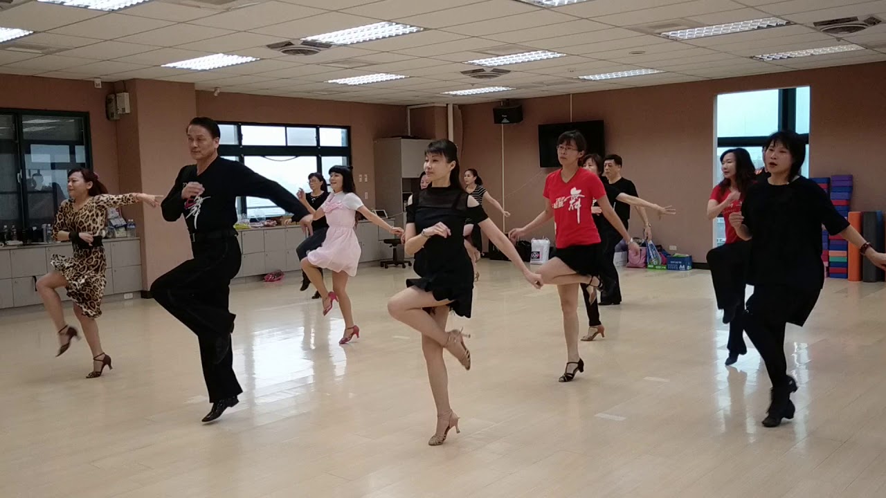 Jive Line Dance 單人捷舞 高手篇 - YouTube