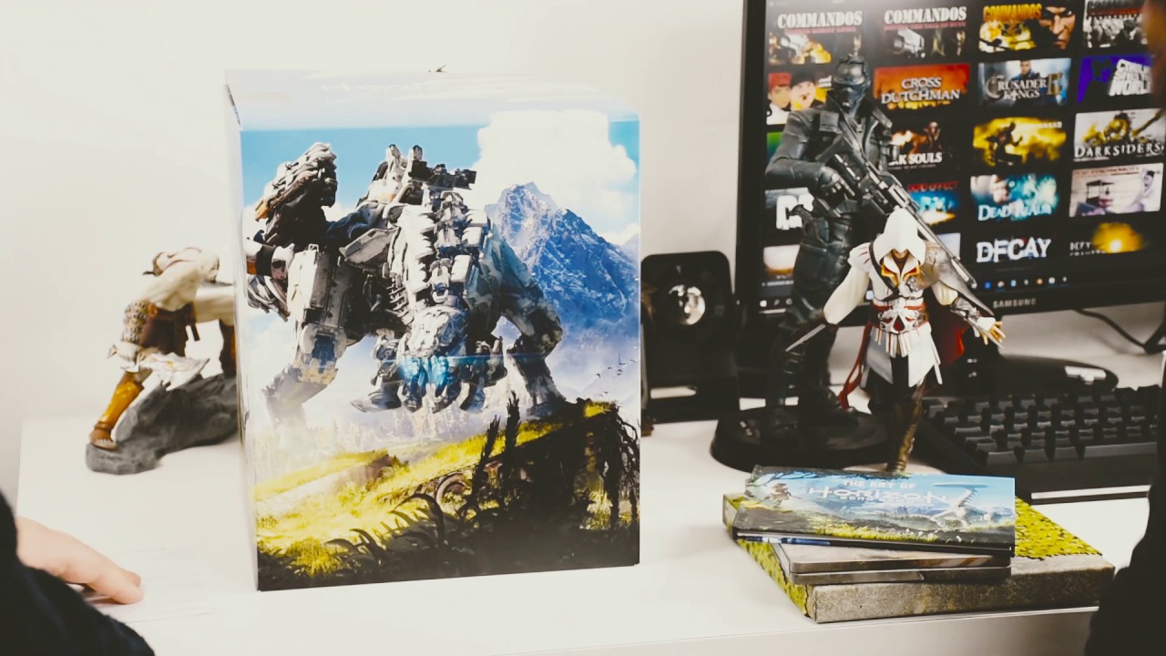 Horizon Zero Dawn | Unboxing: Media Kit & Collector's Edition - YouTube