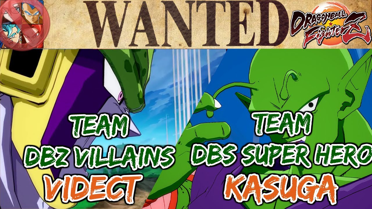 DBZ villains [Videct] vs DBS Super Hero [Kasuga] ! - WANTED DBFZ 140 ...