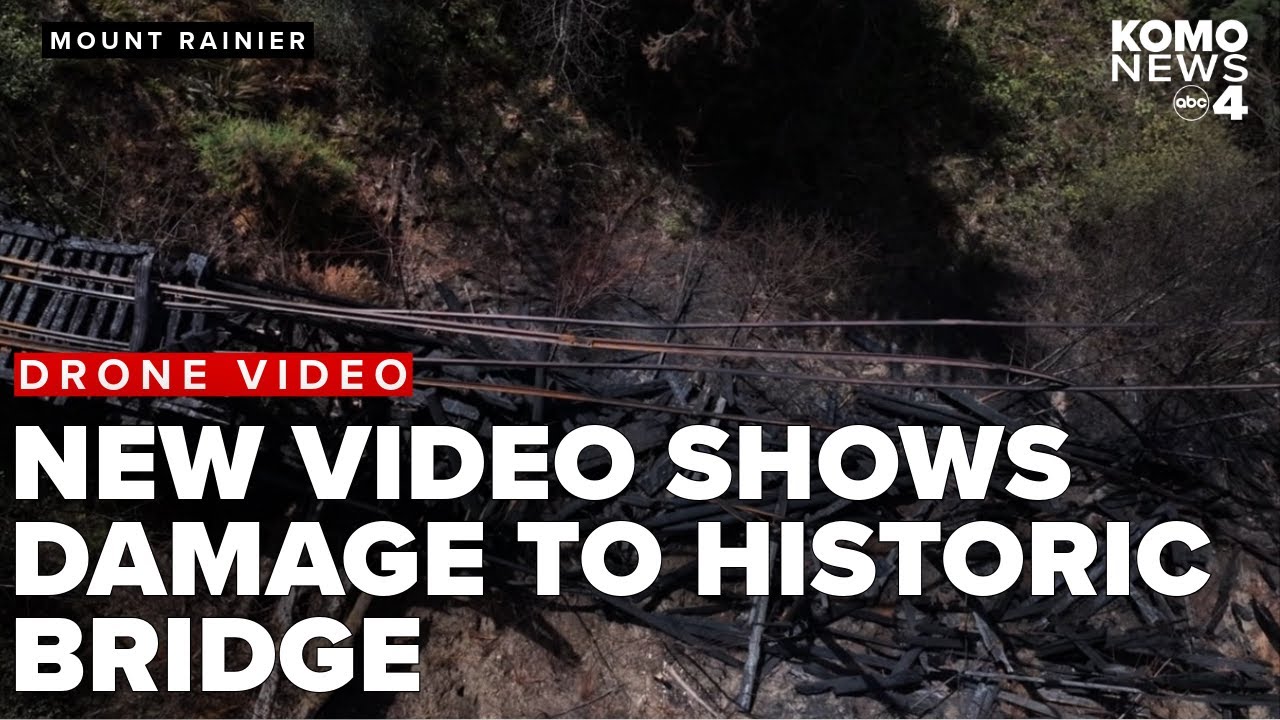 New video shows extent of damage to Mt. Rainier Scenic Railroad train ...