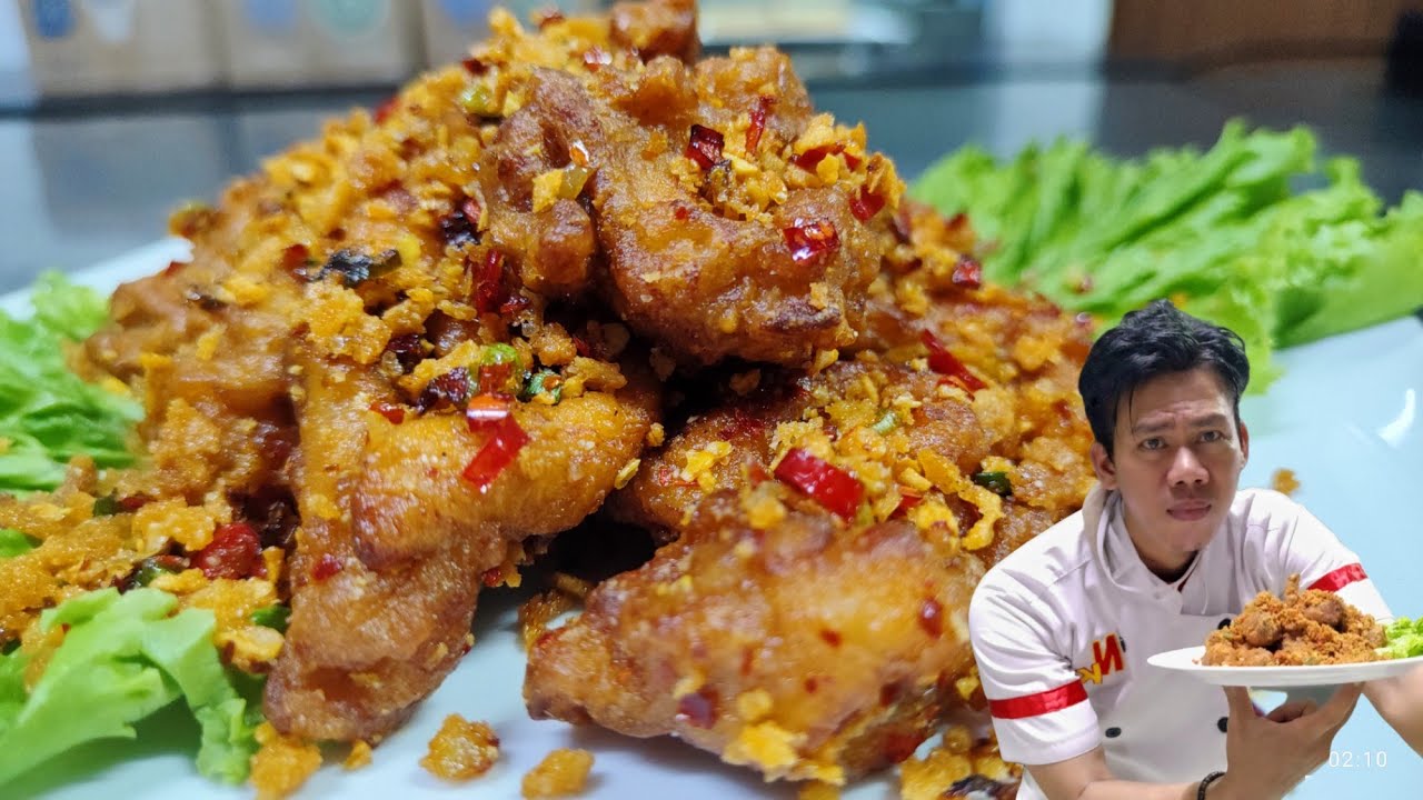 Ayam cabe bawang | style Chinese food | ala Nanang kitchen - YouTube