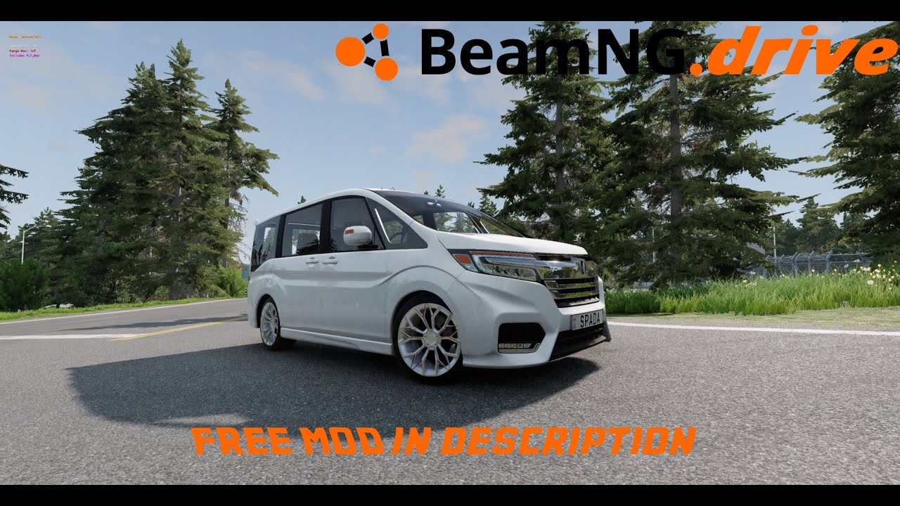 Honda Stepwgn 2017-2022 mod for BeamNG. FREE! - YouTube