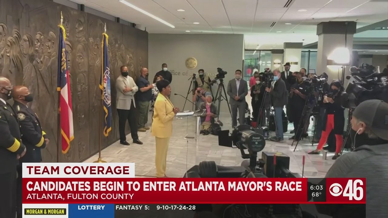 Candidates begin to enter Atlanta mayor's race - YouTube