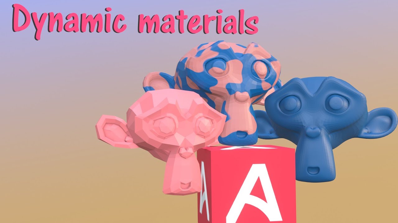 How to change materials at runtime with Armory 3D#armory3d - YouTube